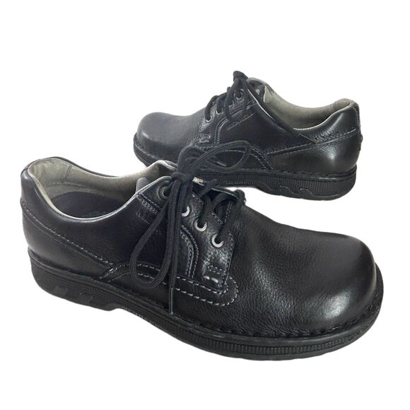 Merrell | Shoes | Merrell World Rambler Comfort Shoes Black Leather ...